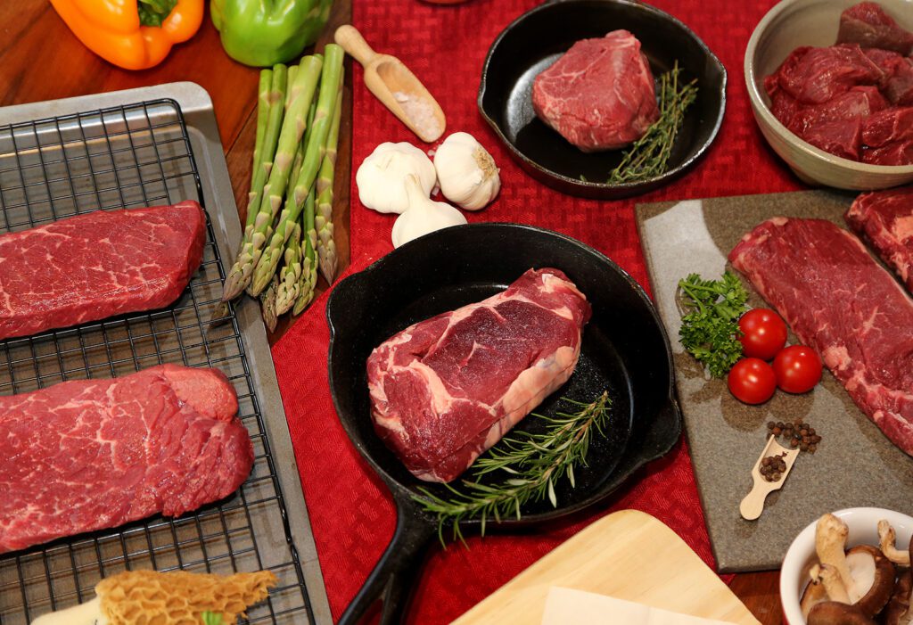 Half Grass-fed Beef - Wisconsin Meadows